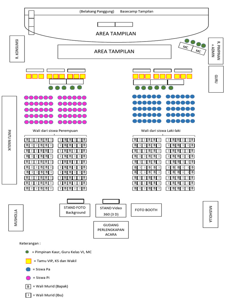 Denah Wisuda 2025 | PDF
