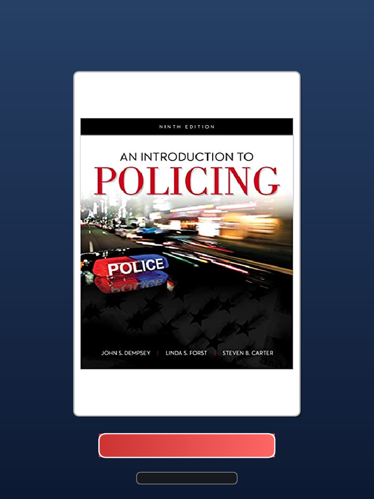 An Introduction To Policing Ebook and TestBank Bundle Full Download ...