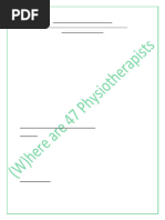 PNF Patterns for Upper and Lower Extremities | PDF