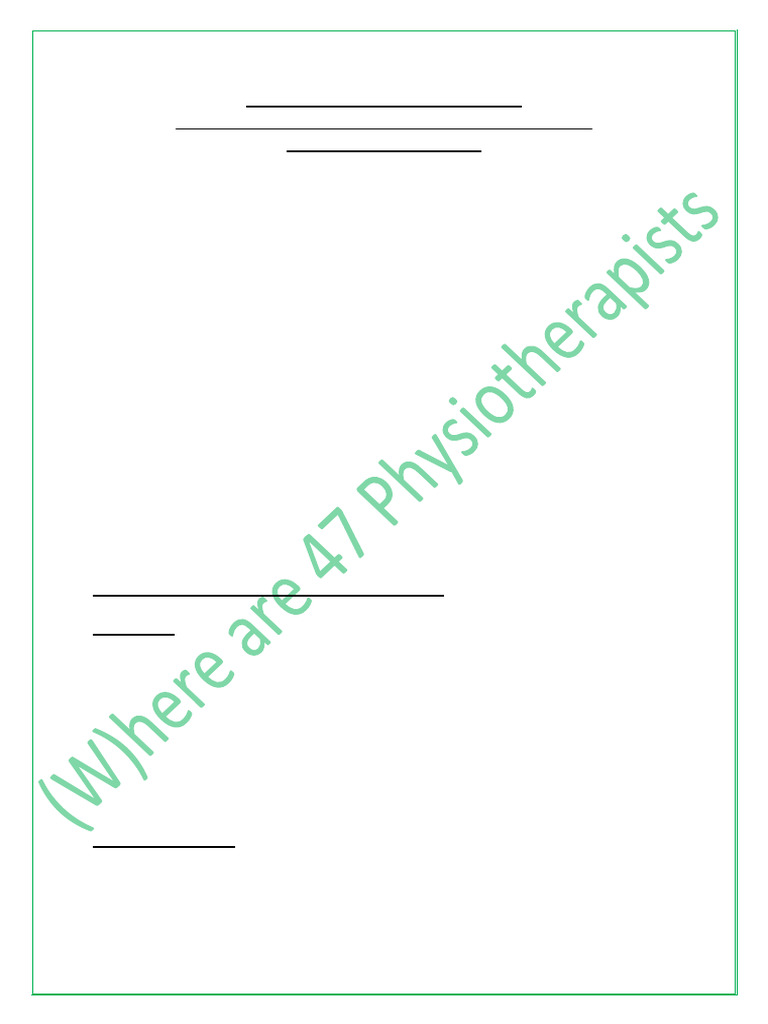 (PNF) Patterns and Activities | PDF | Anatomical Terms Of Motion ...