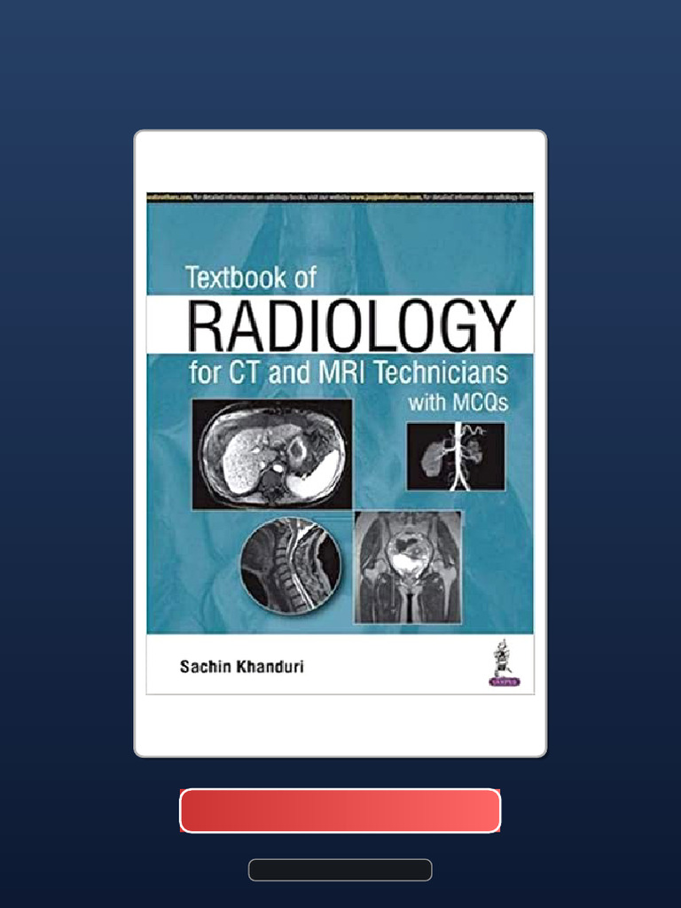 Complete Bundle Textbook of Radiology For CT and MRI Technicians With ...