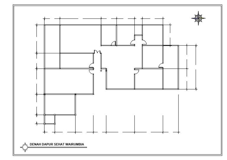 Denah Dapur Sehat | PDF