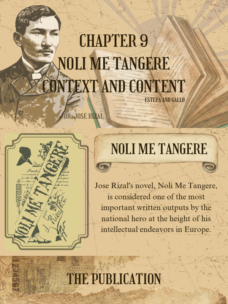 Chapter 9 Noli Me Tangere Context and Content | PDF