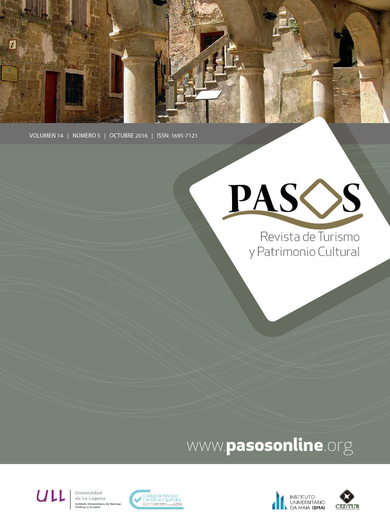 Pasosonline: Revista de Turismo y Patrimonio Cultural | PDF