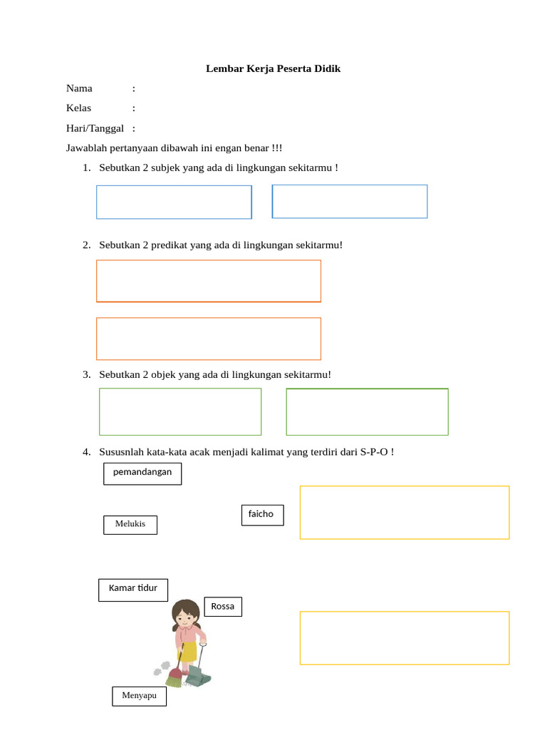LKPD SLB Kelas 7 | PDF