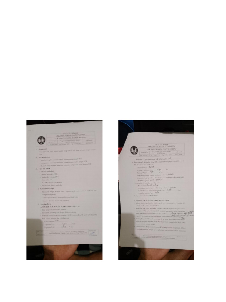 Laporan Hasil Labsheet 4 SCR | PDF