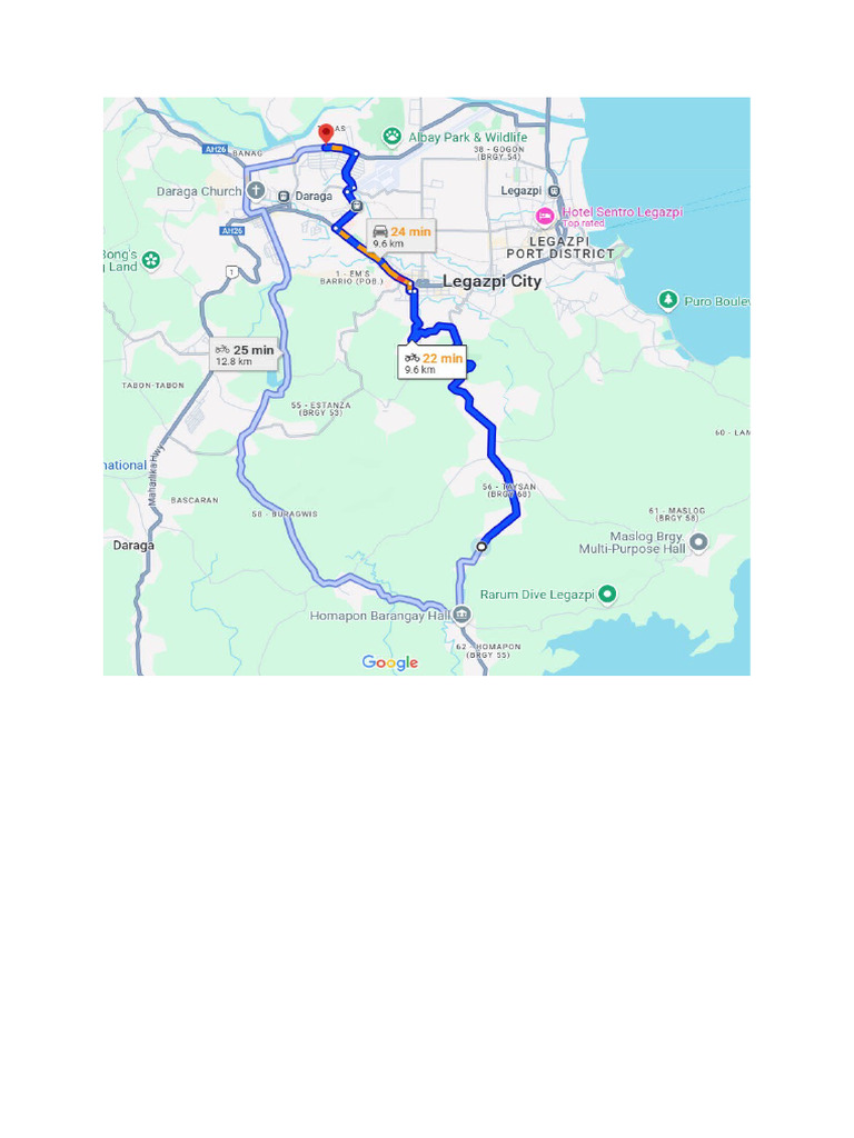 Sketch Map | PDF