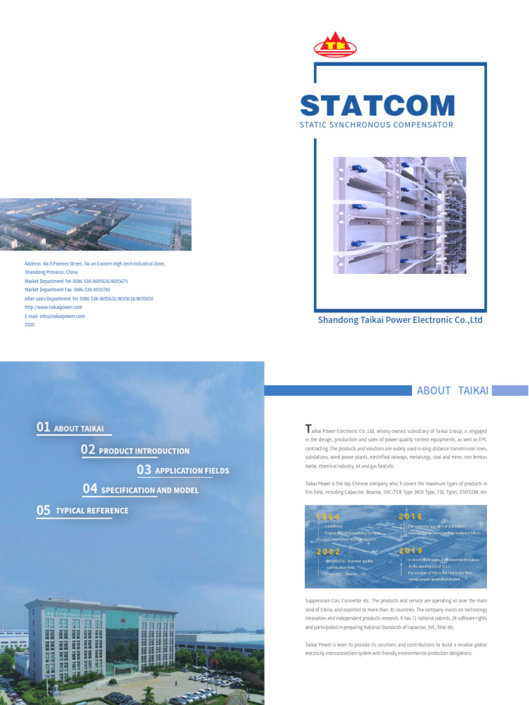 STATCOM Power Quality Solutions | PDF | Electric Power Transmission | Electrical Grid