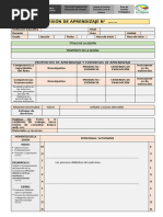 Sesión de Aprendizaje 2025 | PDF