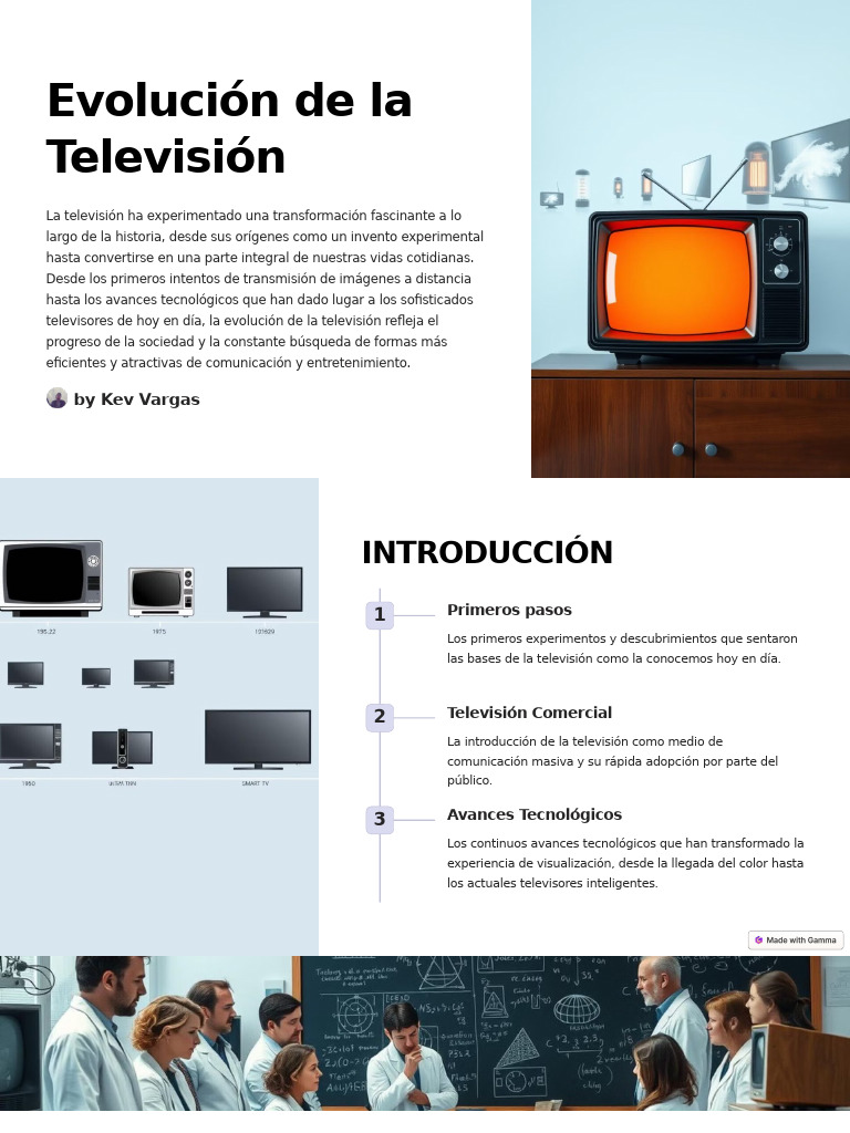 Evolucion de La Television | PDF | Televisión | Vídeo a la carta