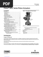 Instruction Manual Fisher 1051 1052 Size 33 Diaphragm Rotary Actuators ...
