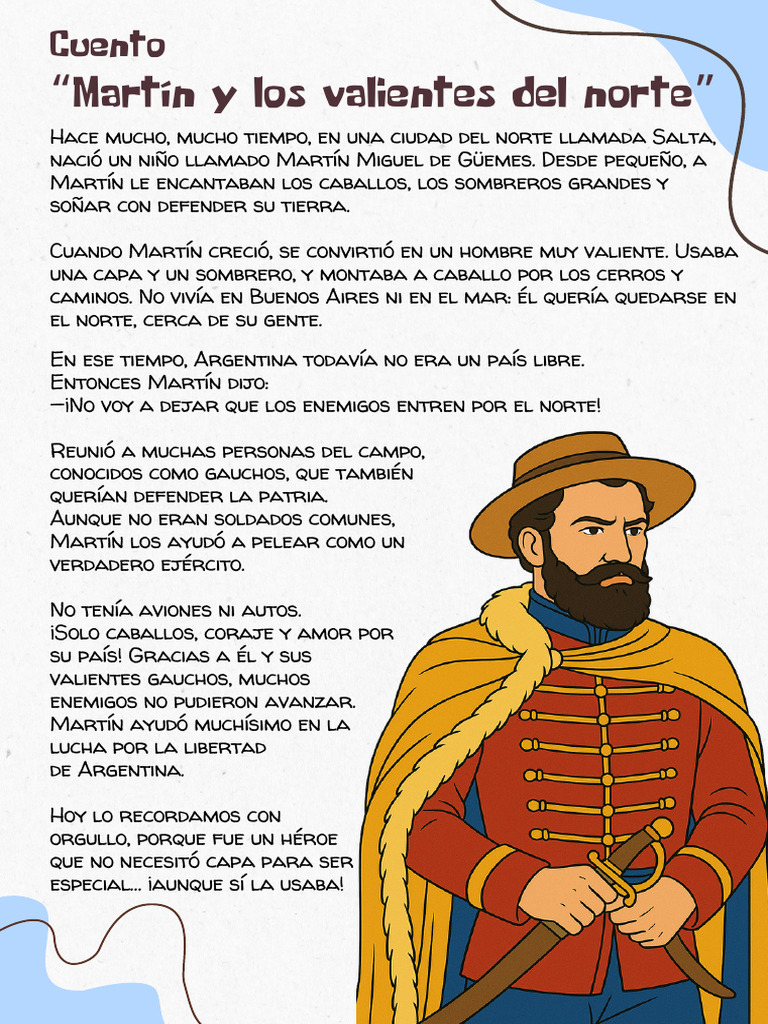 Documento A4 Pagina de Cuento para Niños Ilustrativo Estructurado Blanco | PDF