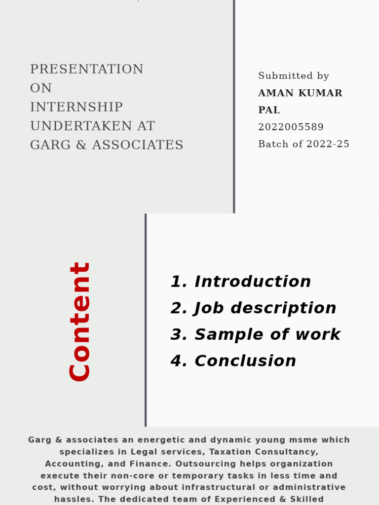 Presentation Sem6 Aman | PDF | Taxes | Limited Liability Partnership