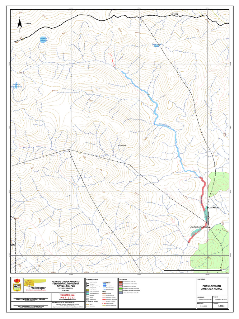 Mapa Amenaza Valledupar | PDF