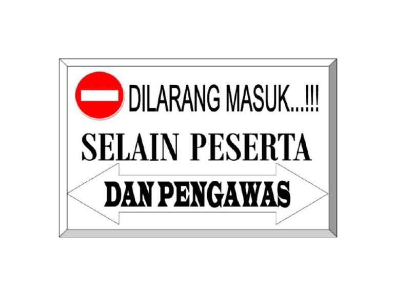 Di Larang Masuk | PDF