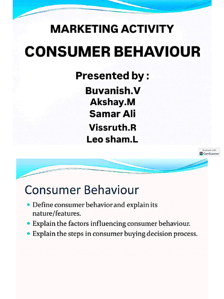Consumer | PDF