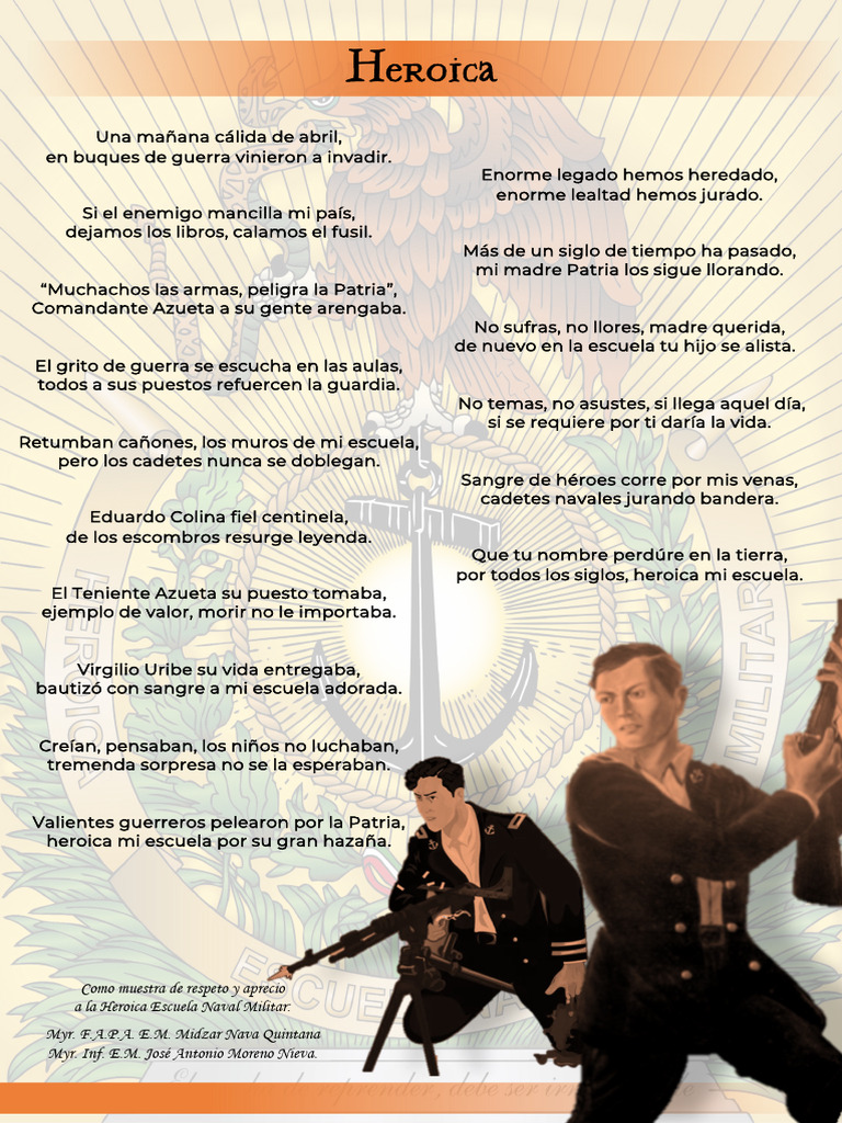 Homenaje a la Heroica Escuela Naval | PDF