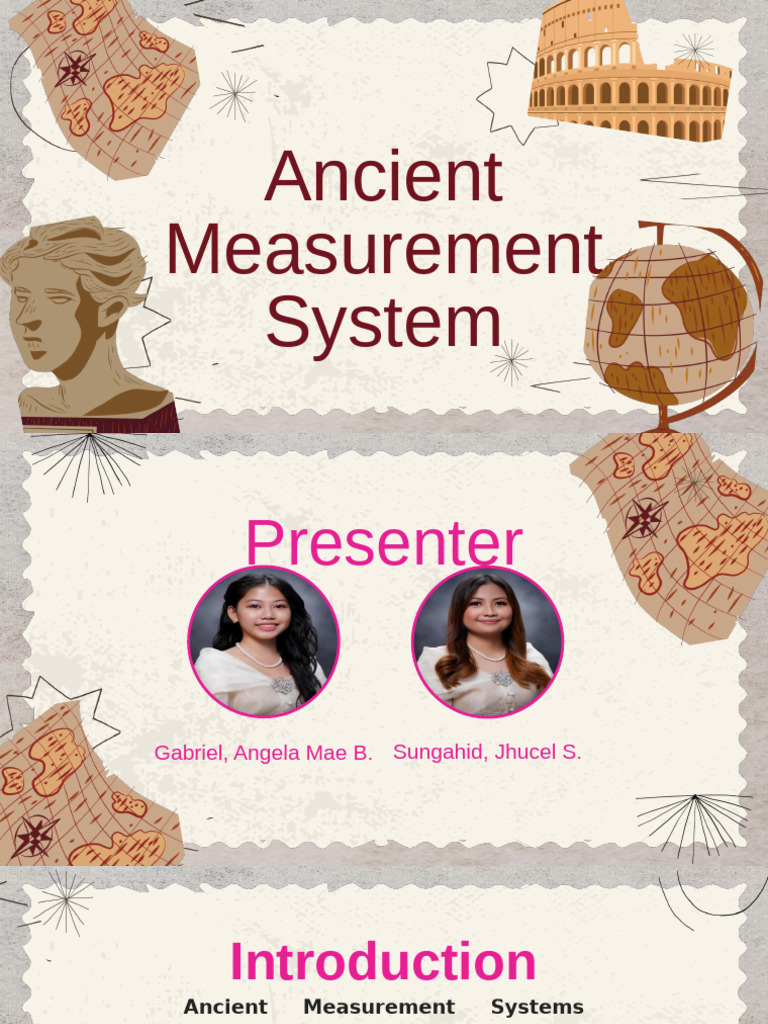 Ancient Measurement System | PDF | Foot (Unit) | Units Of Measurement