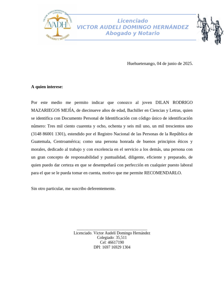 CARTA DE jjjjjjjjjjjjjjjjjjjjjjjjjjjjjjjjDILAN | PDF