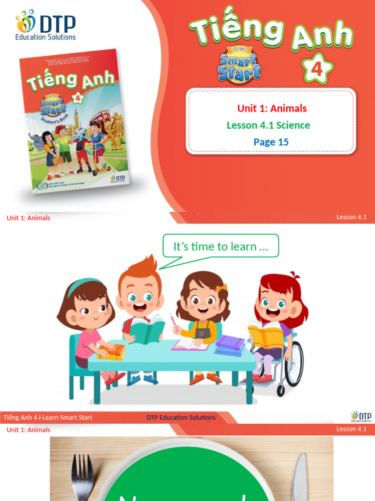 TA 4 ISS - Unit 1 - Lesson 4.1 - Page 15 | PDF | Zoology | Ornithology