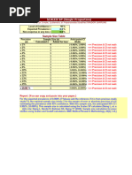 OpenEpi Sample Size Calculator Guide | PDF | Standard Error | Sampling ...