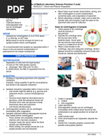 Aliquoting Blood Specimens Explained | PDF | Science & Mathematics