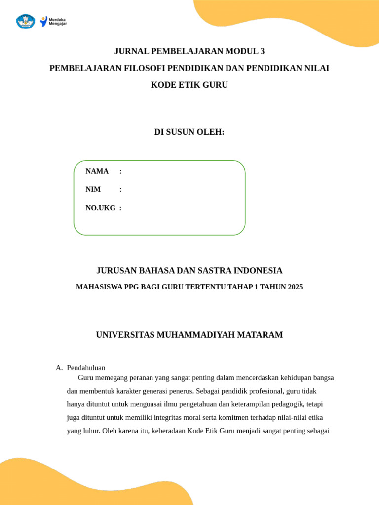 Jurnal Modul 3 Fixx Validasi | PDF