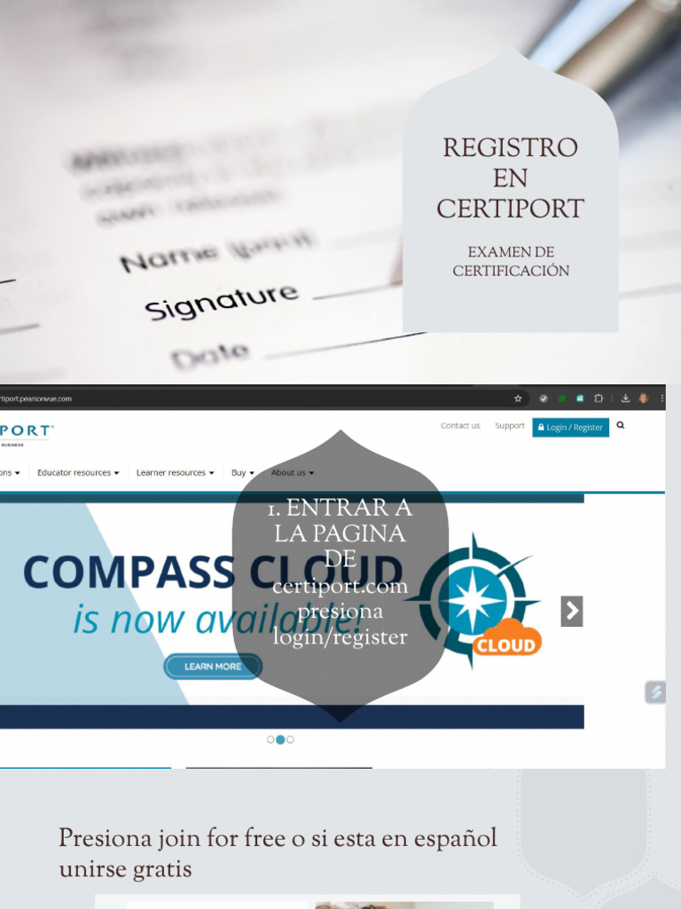 Descargar Certificado Certiport | PDF