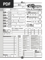 Ficha RPG Personalizada | PDF
