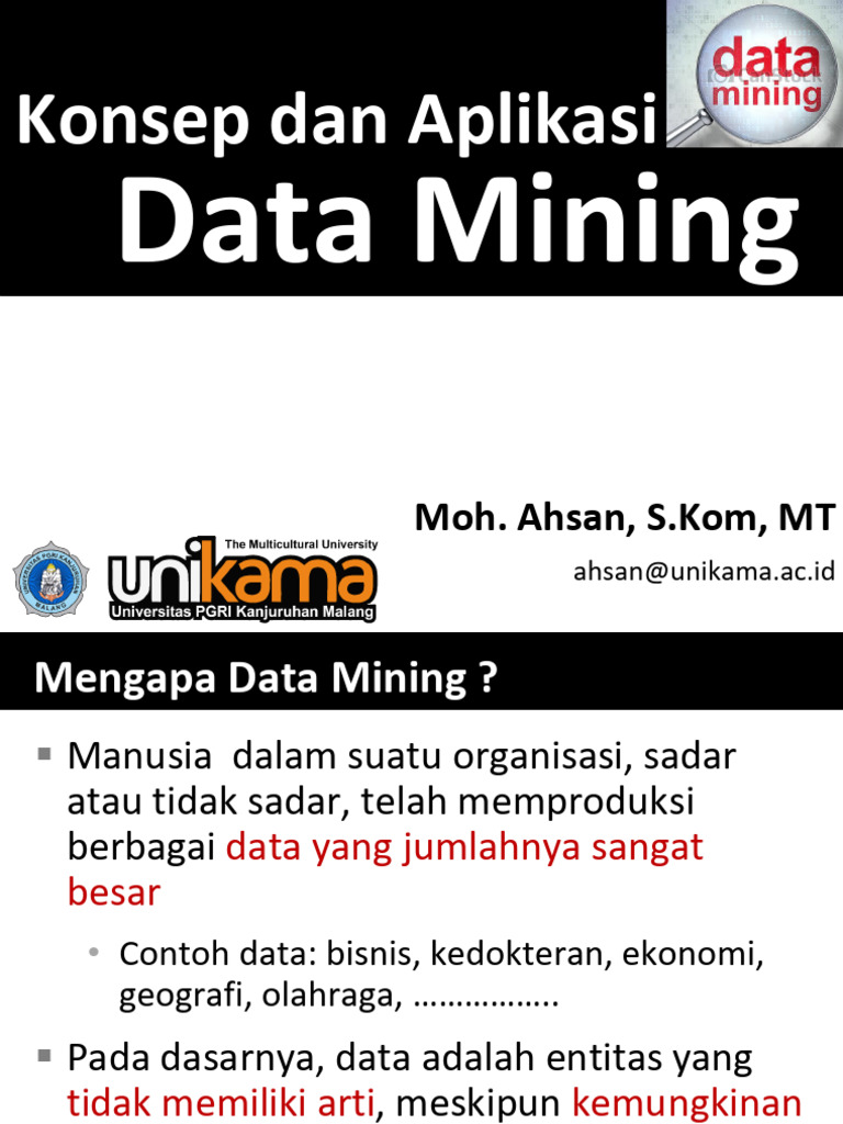 Met 2 Kons - Apl.DataMining | PDF