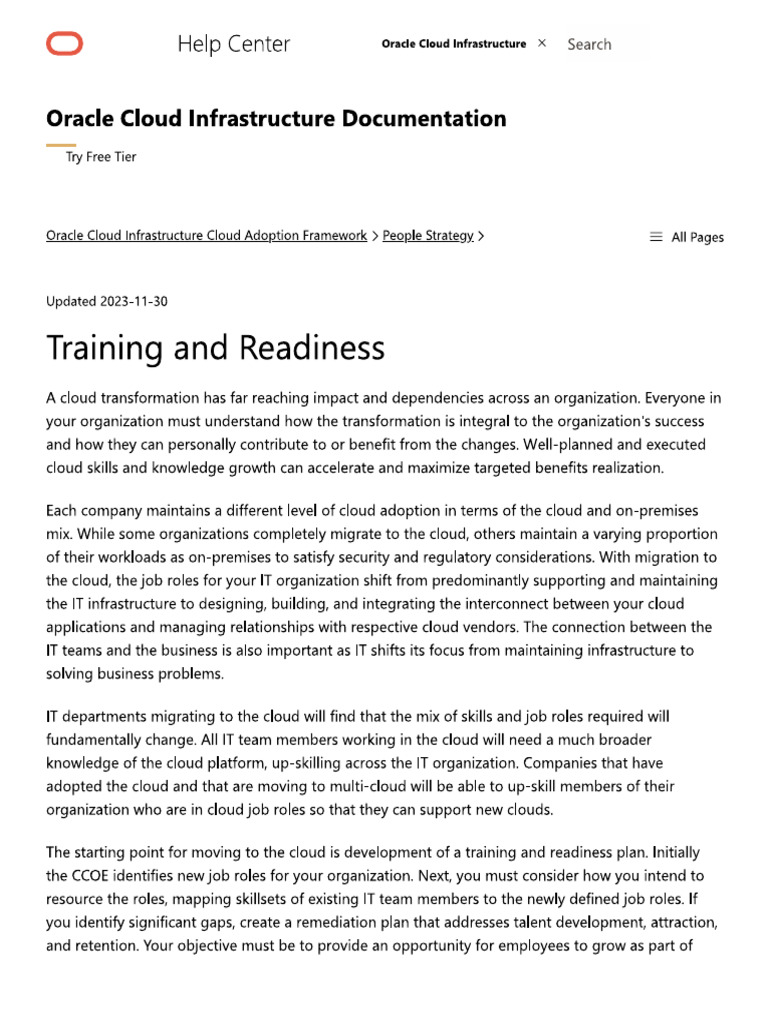 Training and Readiness | PDF