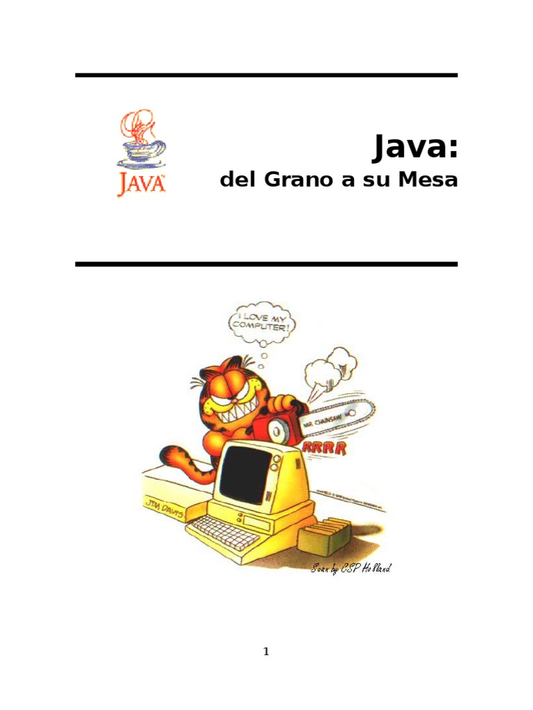 Java en Consola | PDF | Java (lenguaje de programación) | máquina ...