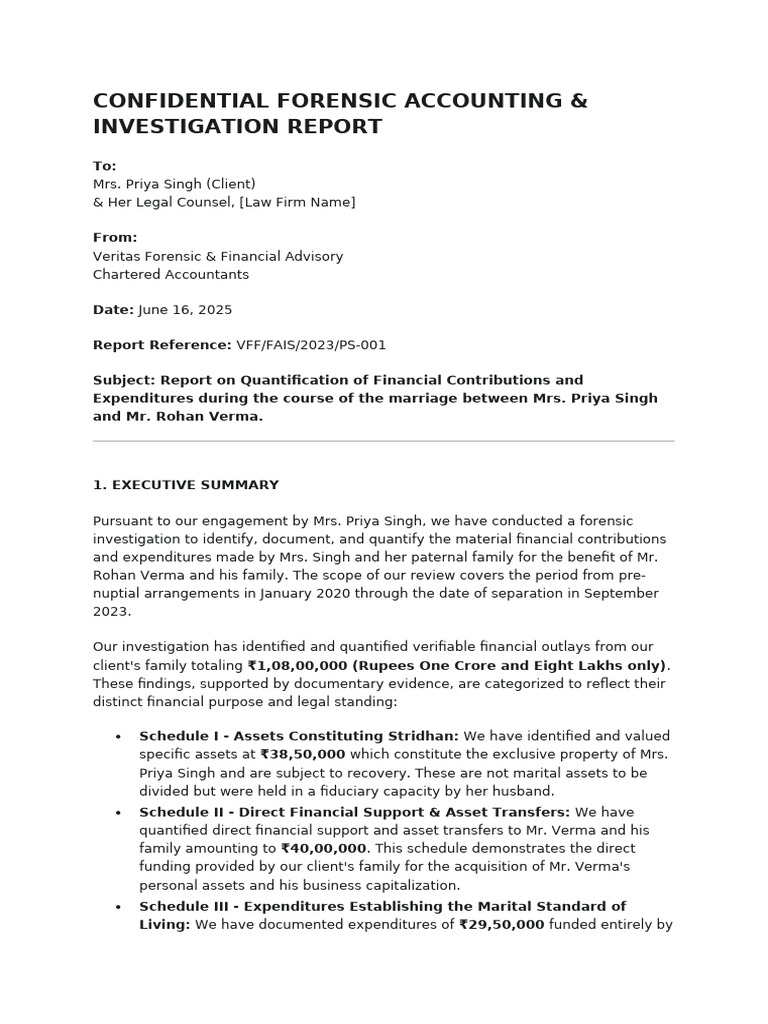 Forensic Audit Report 2 | PDF | Real Estate Appraisal