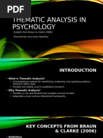 Braun v. and Clarke v. 2006. Using Thematic Analysis in Psychology. Qualitative Research in ...