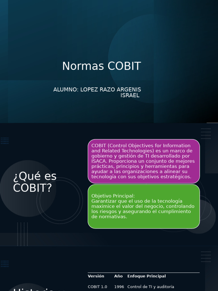 Normas COBIT | PDF | Cobit | Itil