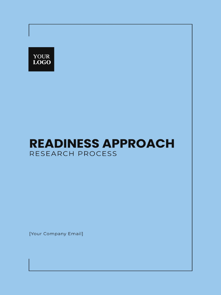 Free Readiness Approach Research Process Template | PDF