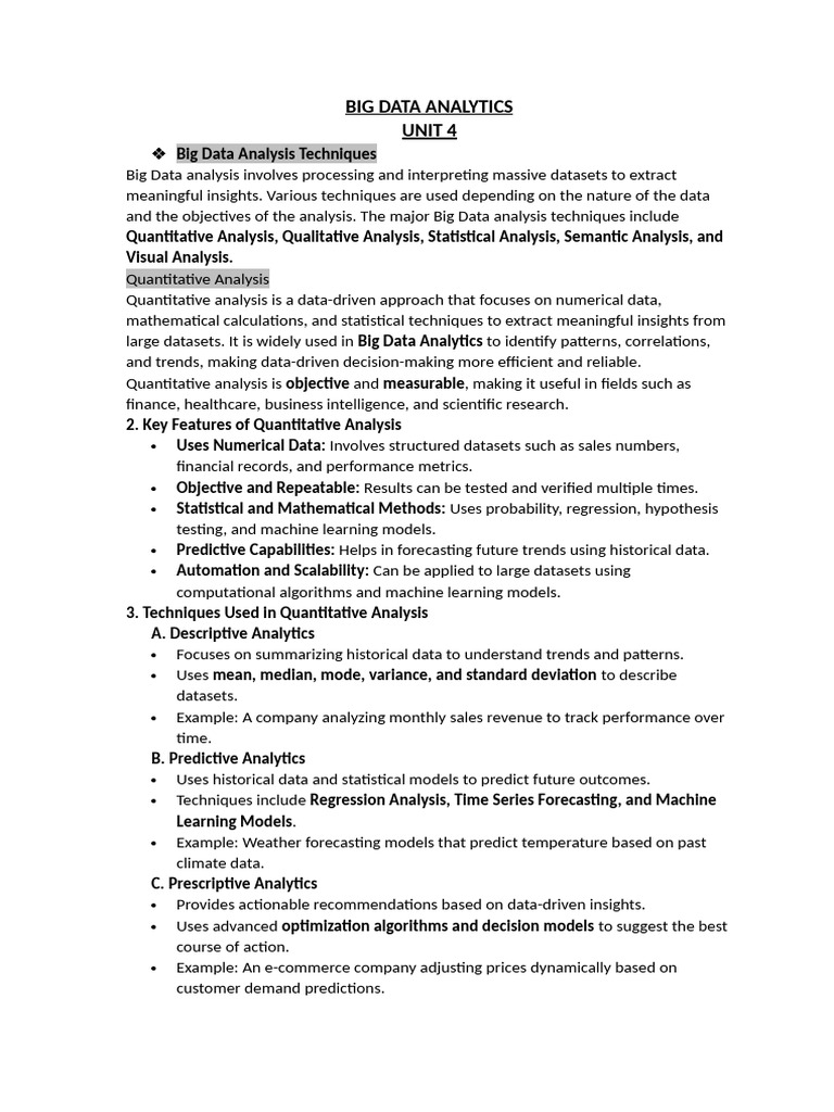 Concepts and Terminology | PDF | Apache Hadoop | Data Analysis