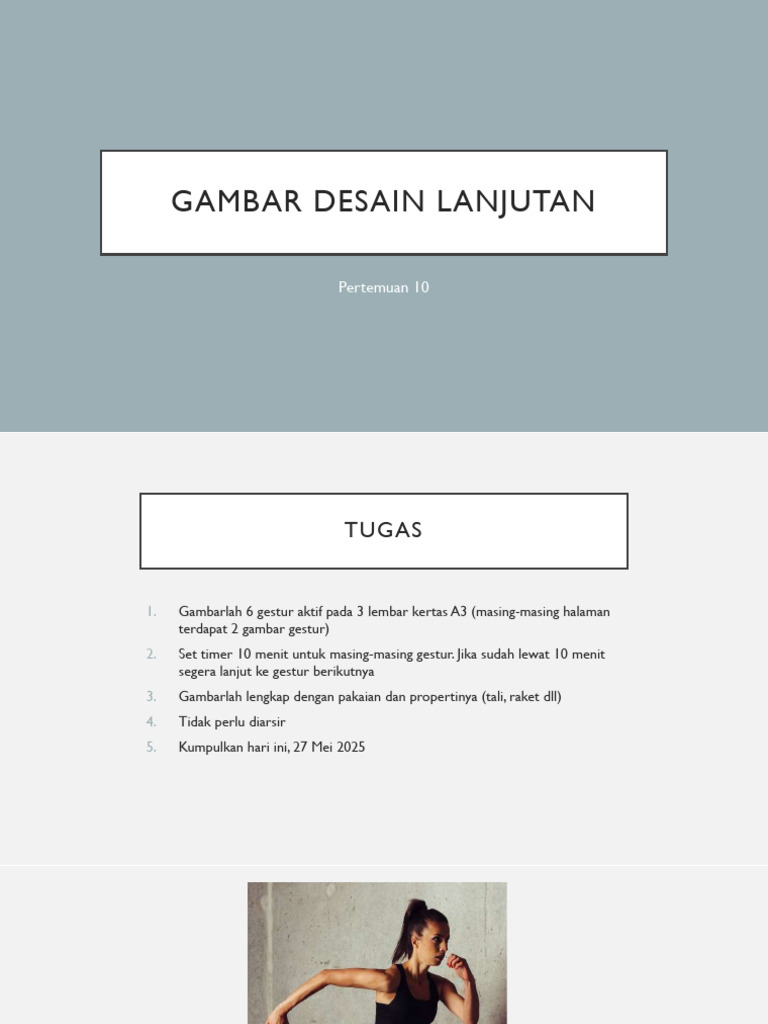 Gambar Desain Lanjutan Pertemuan 10 | PDF