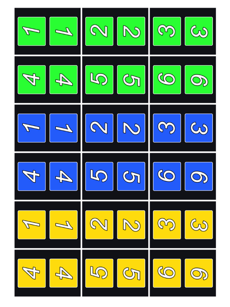Dice Replacement Deck | PDF