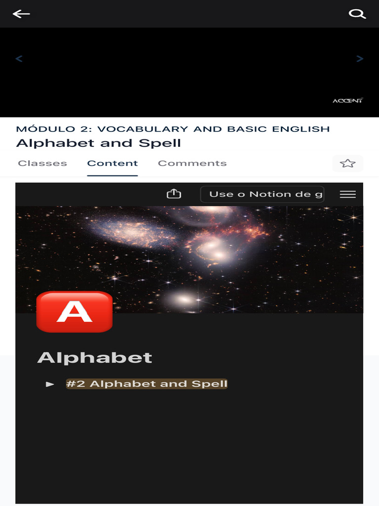 Alphabet and Spell - Portal Accent | PDF