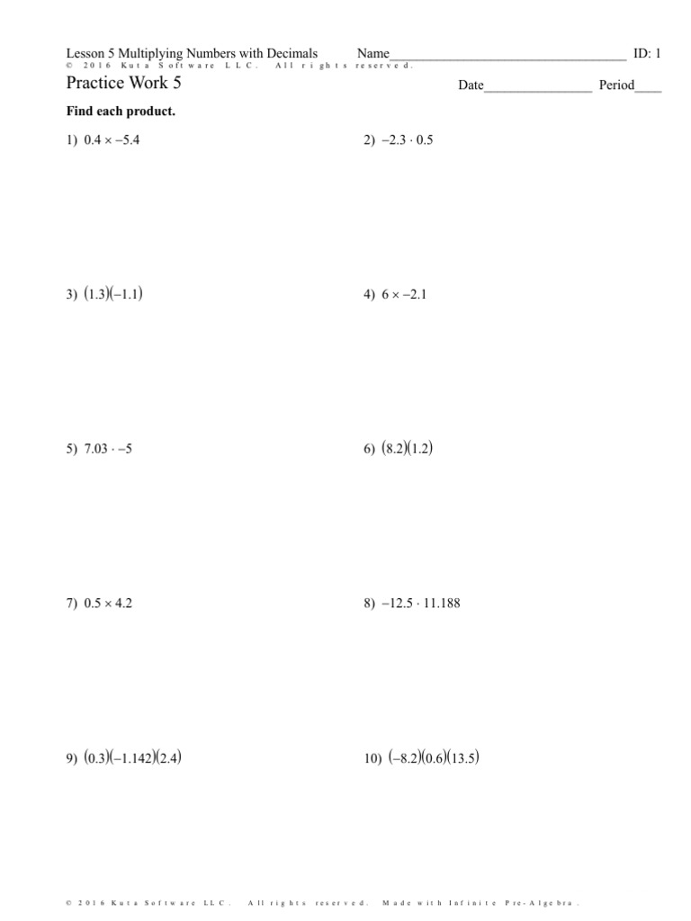 Practice Work 5 | PDF