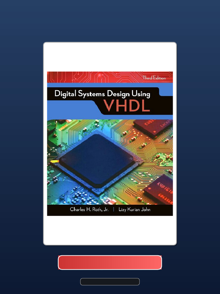 Digital Systems Design Using VHDL 3rd Edition Charles H Roth Digital Access | PDF | Multiple ...