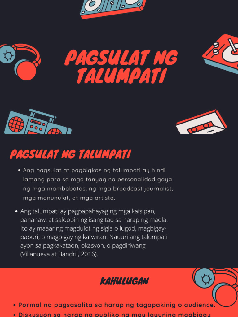 Pagsulat NG Talumpati New | PDF