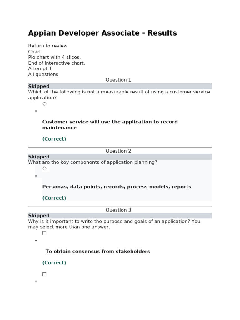 Appian Developer Associate Part 4 | PDF | Databases | Page Layout