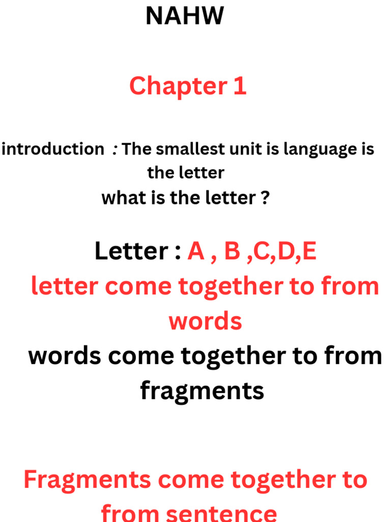 Introduction to Arabic Nahw Grammar | PDF | Word | Morphology