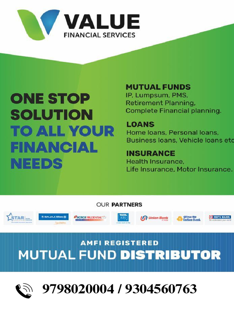 Value Financial Services | PDF