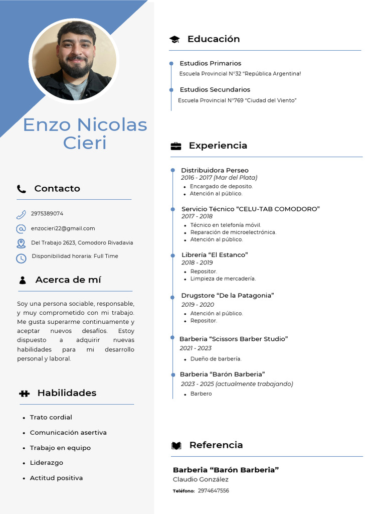 Curriculum Enzo | PDF