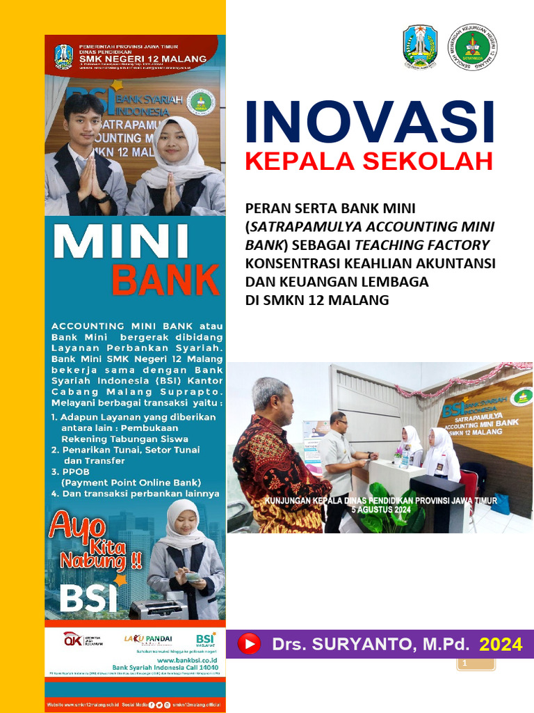 Bank Mini sebagai Teaching Factory SMKN 12 Malang | PDF