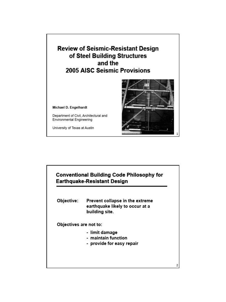 Seismic-Resistant Steel Design Guide | PDF | Buckling | Beam (Structure)