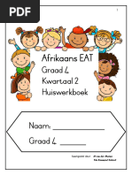 Grade 4 Afrikaans November Exam | PDF